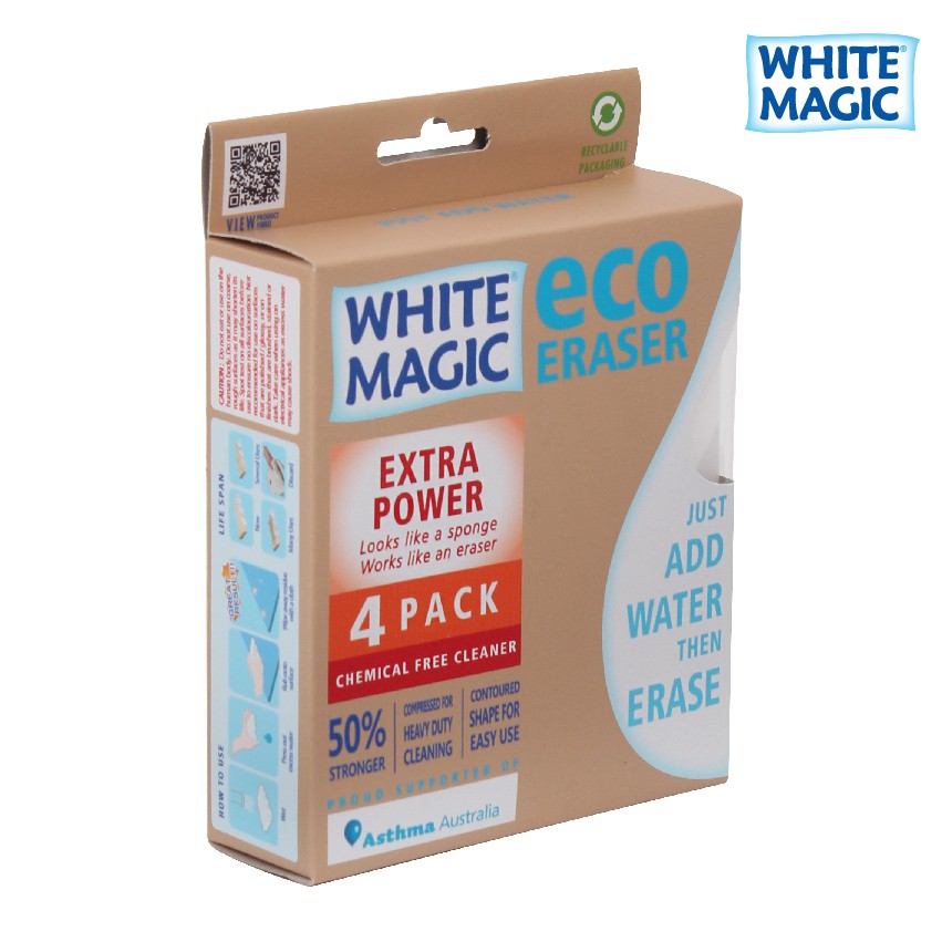White Magic Extra Power Eraser Sponge | Shopee Singapore