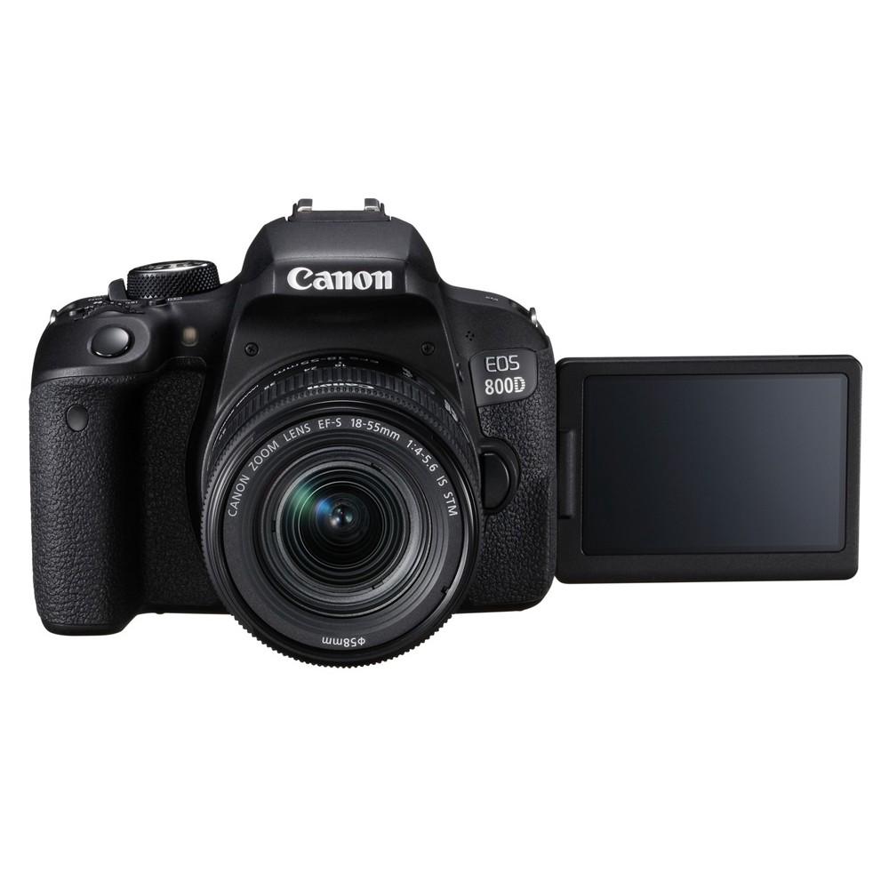 Canon EOS 800D Digital SLR with 18-55 is STM Lens Black | Shopee Singapore