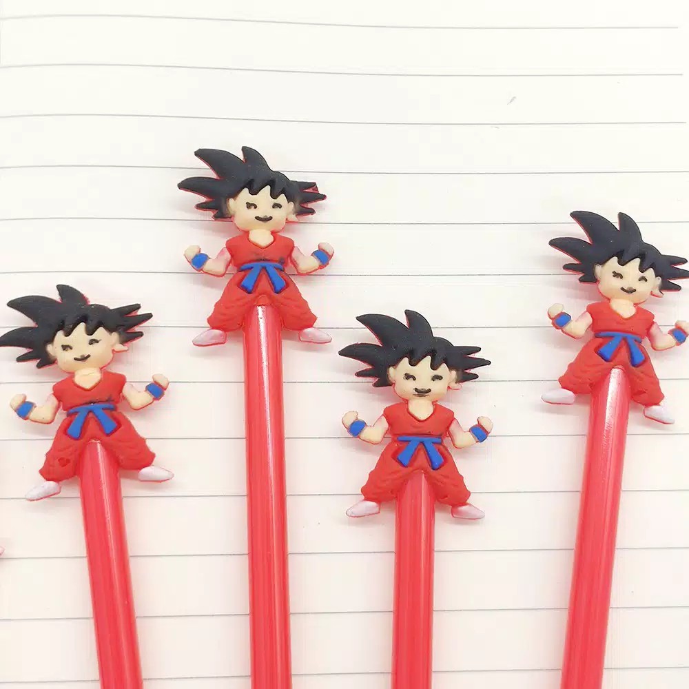 Cute Cute Goku Character Gel Pens / Dragon Ball Character Gel Pens ...