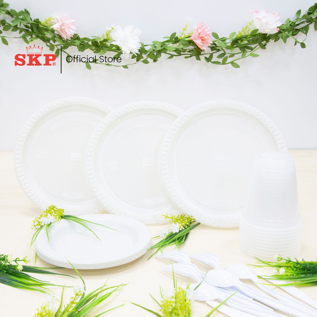 SKP EcoParty (Eco-Friendly/Biodegradable Disposable Party Supplies Set ...