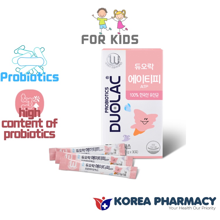 DUOLAC ATP 30 days-30sticks probiotics kids children shipping from ...
