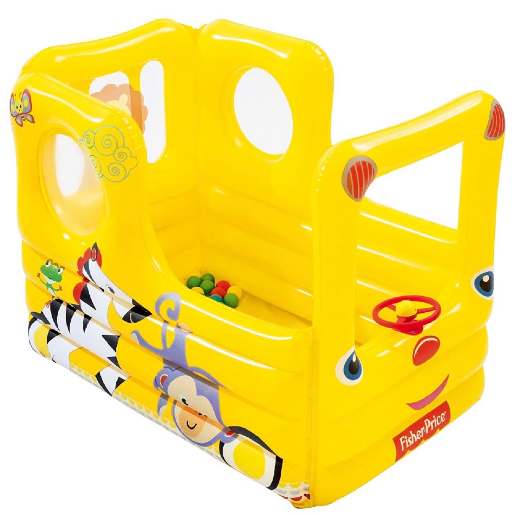 Fisher-Price School Bus Inflatable | Shopee Singapore