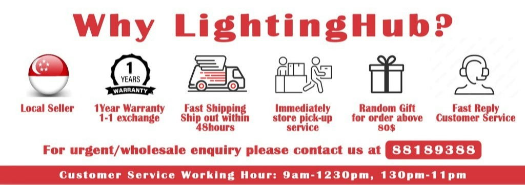 LightingHub, Online Shop | Shopee Singapore