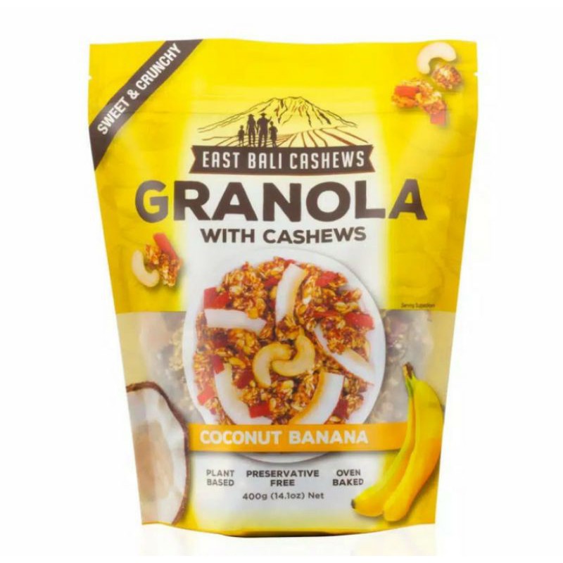 Yava granola coconut banana 400gr | Shopee Singapore