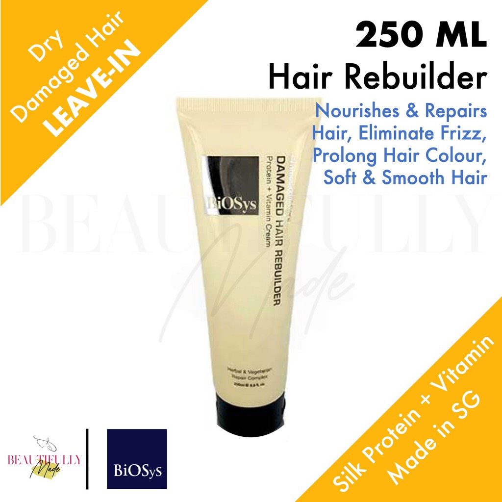 Biosys Damaged Hair REBUILDER 250ml | Shopee Singapore