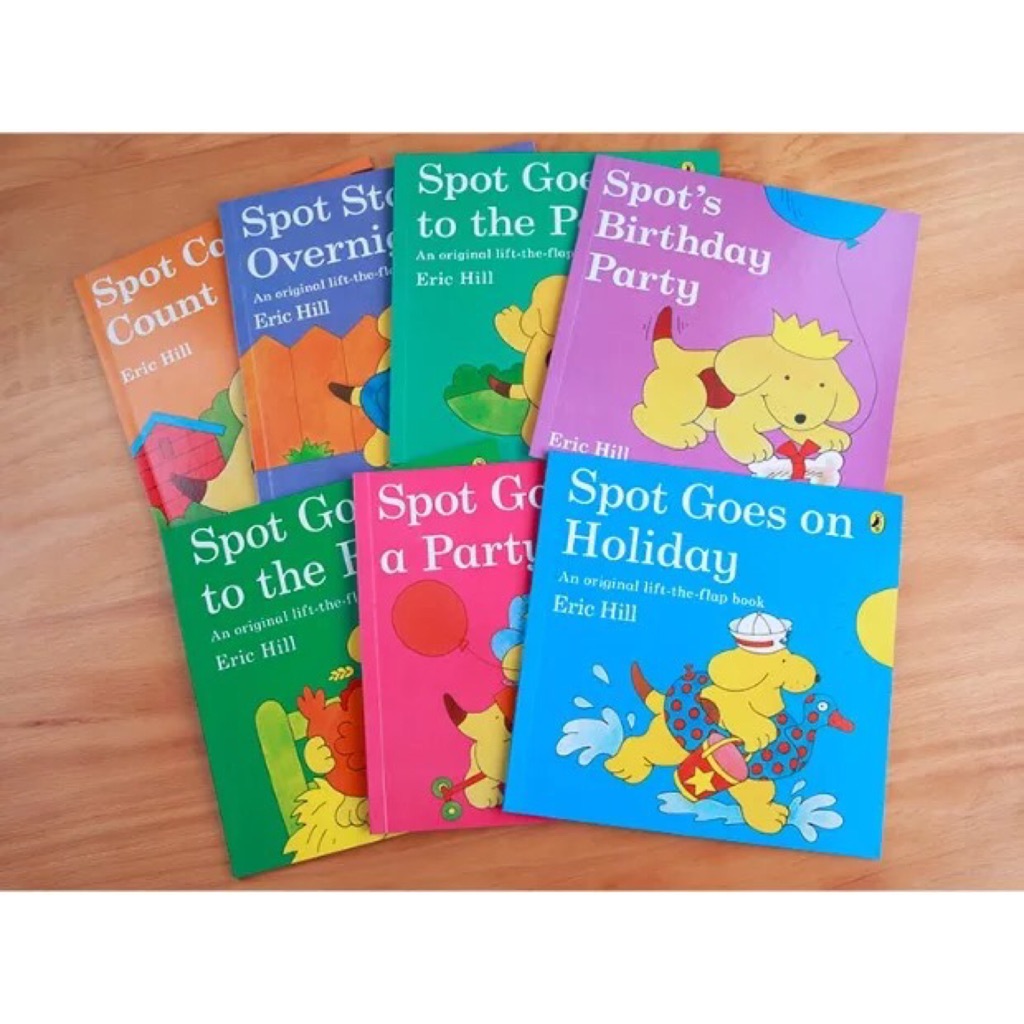 Eric Hill Spot Lift the flap classic where’s Spot story books set of 7 ...