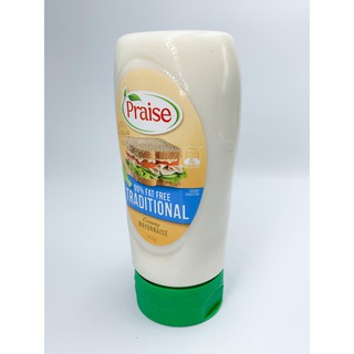 Praise 99% Fat Free Traditional Creamy Mayonnaise (410g) | Shopee Singapore