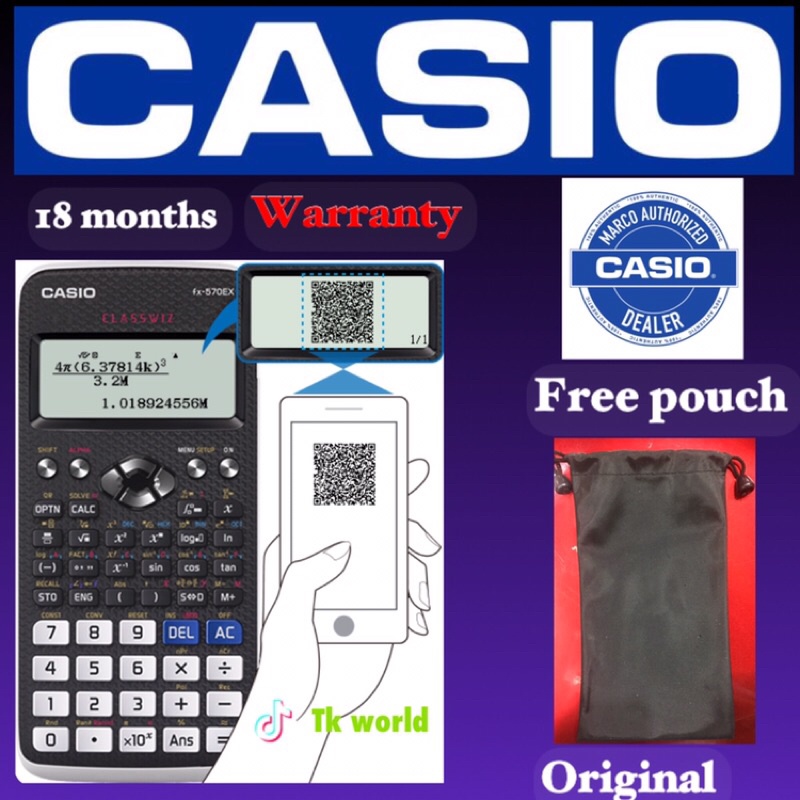 Casio FX-570EX scientific calculator | Shopee Singapore