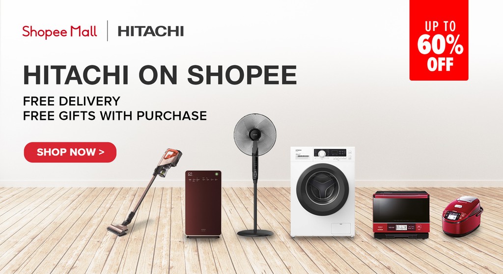 Hitachi Flagship Store, Online Shop | Shopee Singapore