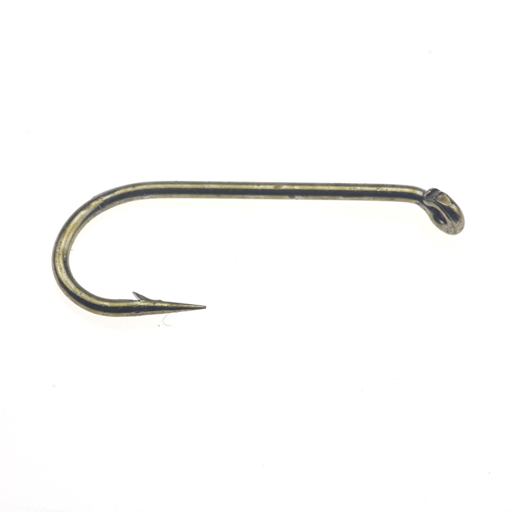 50pcs/lot Fly fishing hooks Bronze Small Size Dry Fly May DIY Fly Hook ...