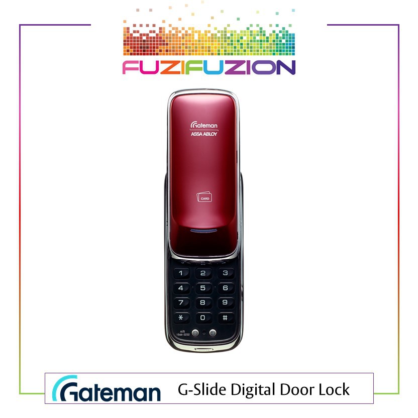 Gateman G-Slide Digital Door Lock (1 Year Local Manufacturer Warranty ...