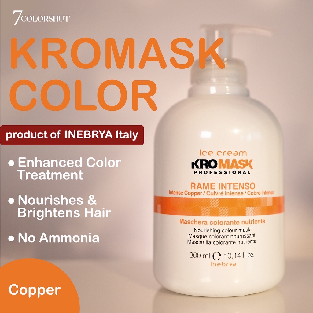 [OFFICIAL STORE] ICE CREAM Kromask by INEBRYA Italy - Vibrant Hair Dye ...