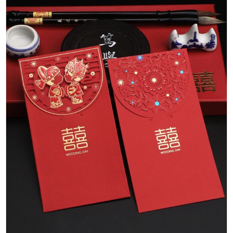 Wedding Red Packet / Ang Pow / Ang Bao / Envelope (Thick and Quality ...
