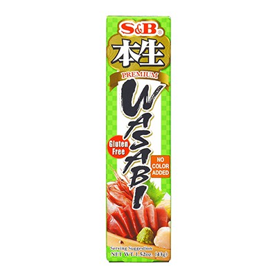 S&B Hon Nama Wasabi 43g Japan Premium Neri Wasabi Paste in Tube (No ...