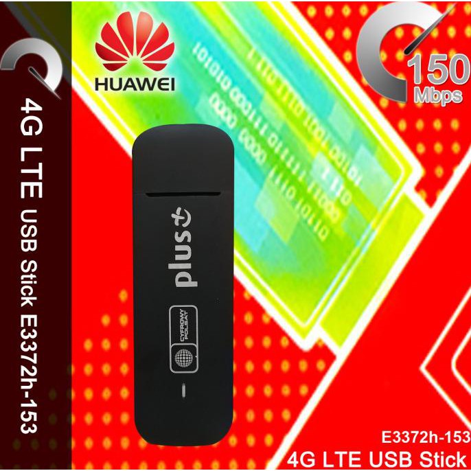 Modem Huawei E3372 4g Lte Fdd 900 / 1800 150mbps - Black | Shopee Singapore
