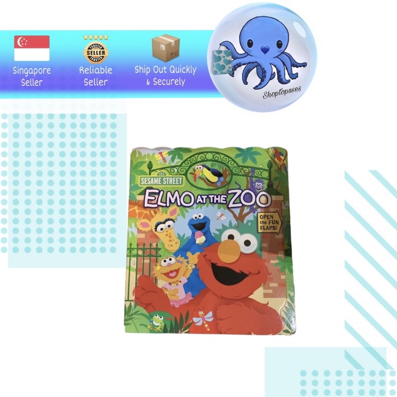 Sesame Street: Elmo At The Zoo | Shopee Singapore