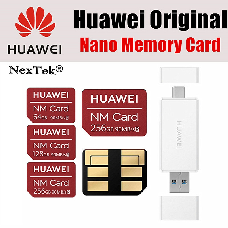 Original Huawei NM Card 90MB/s 64GB/128GB/256GB Mate20 Pro Mate20 X P30 ...