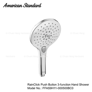 American Standard FFAS9H11-000500BC0 RainClick Push Button 3-function ...