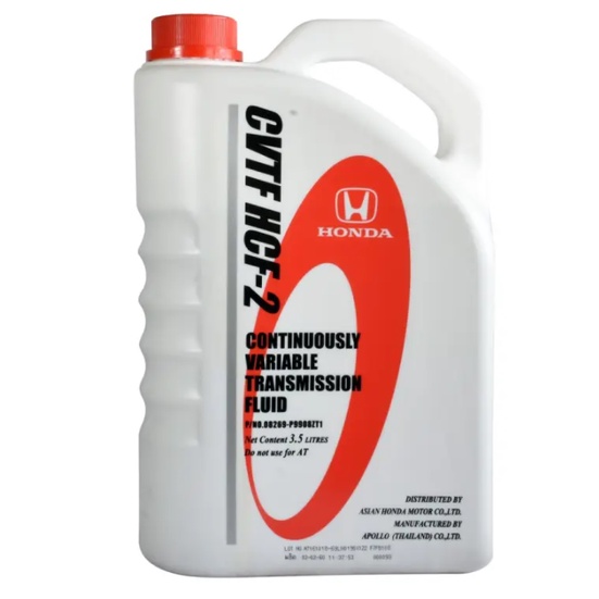 HONDA HCF-2 (CVT) CONTINUOUSLY VARIABLE TRANSMISSION FLUID 3.5L ...