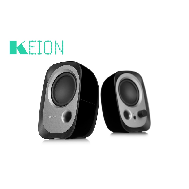 [Edifier] R12U 2.0 USB Powered Compact Desktop Speaker 4W Black 2 Years ...