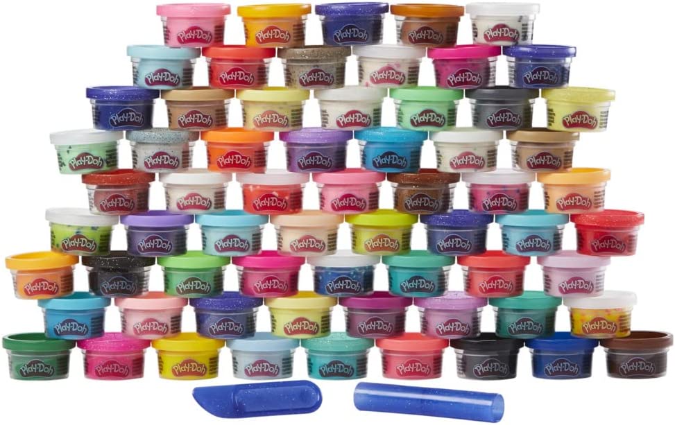 Play-Doh Ultimate Color Collection 65-Pack of Modeling Compound ...