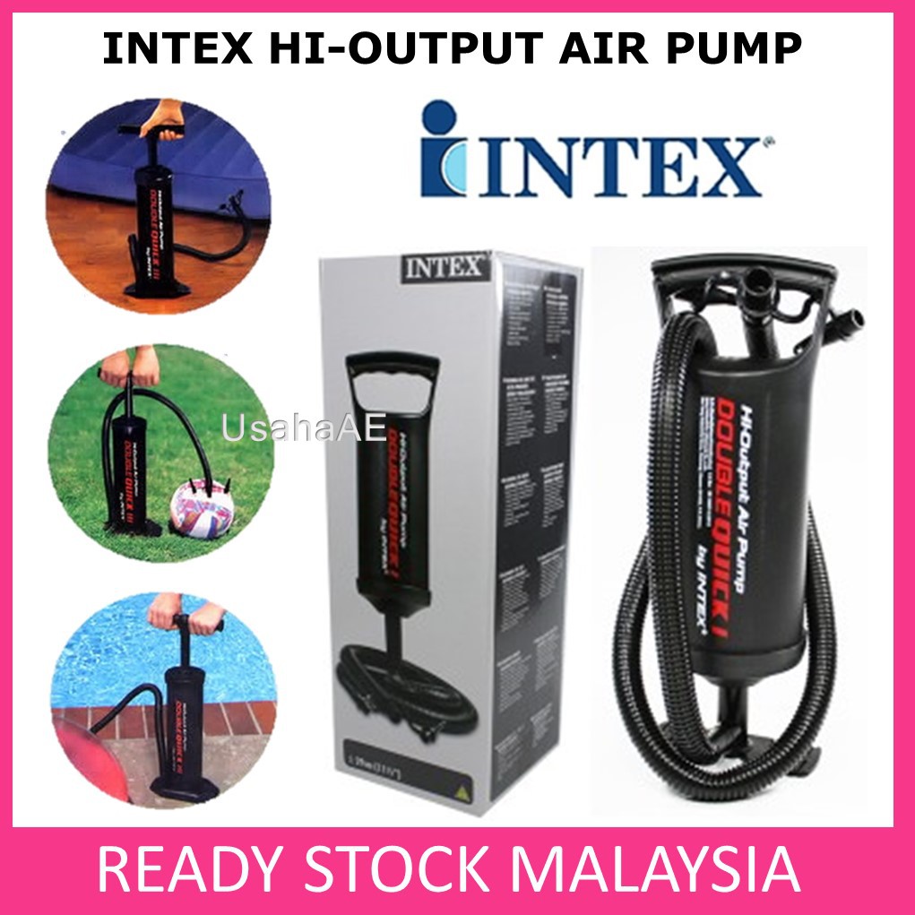 Intex Double Quick Mini Manual 29cm Hand Pump for Inflatable Mattress/Sofa/Bed Best Deals Online ...