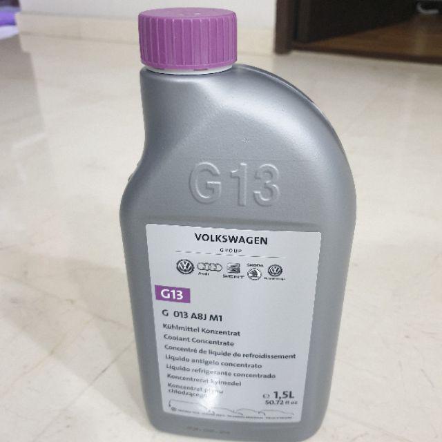 Genuine VW / Audi G13 Coolant Concentrate 1.5L (G013A8JM1) | Shopee Singapore