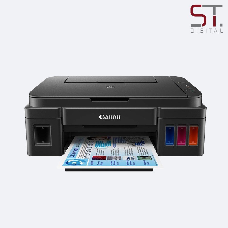 Canon PIXMA G3000 Refillable Ink Tank Wireless All-In-One Inkjet ...