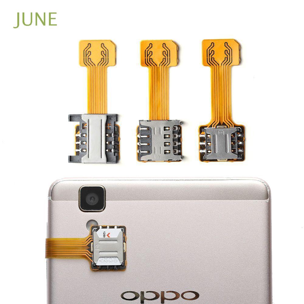 DIY TF Dual SIM Card Adapter Micro SD Extender Nano Cato Hybrid Sim ...