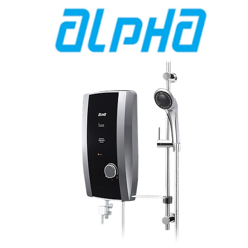 Alpha S100 Instant Heater With Shower Set (METALLIC SILVER) | Shopee ...