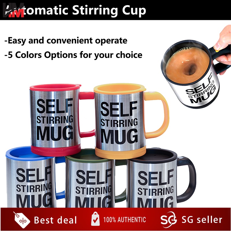 Ready Electric Self Stirring Mug Spin Coffee Mixing Mug Drinkware ...