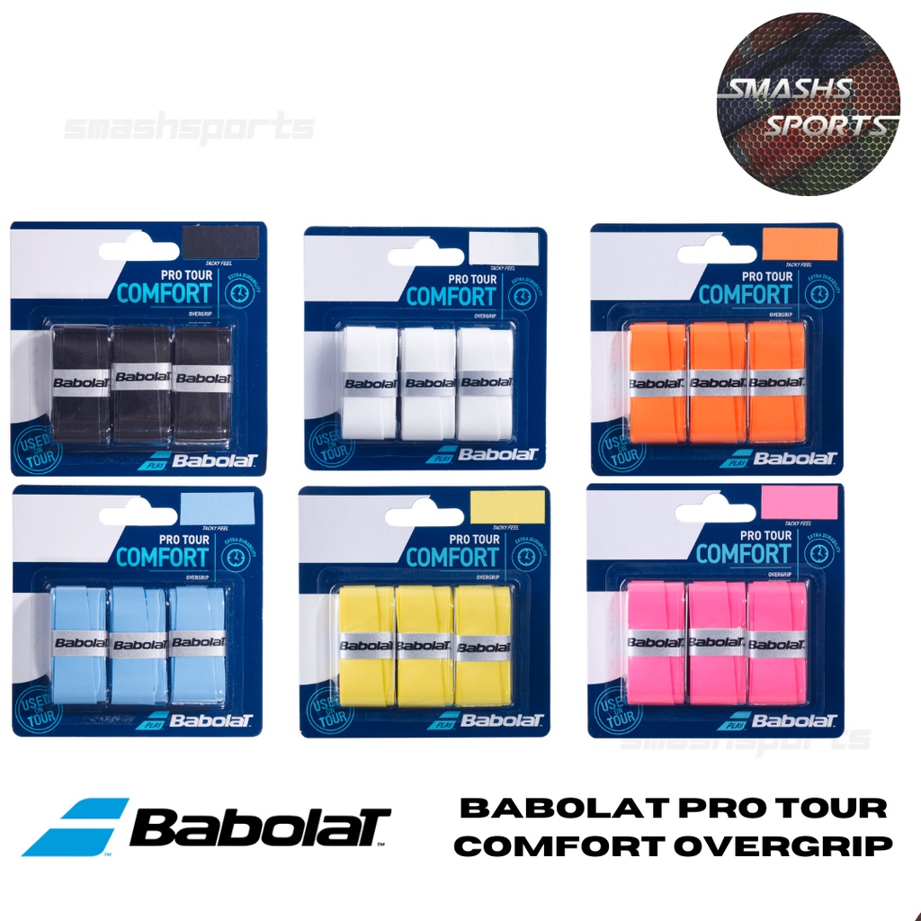 Babolat Pro Tour Comfort Overgrips (Tennis/Badminton) | Shopee Singapore