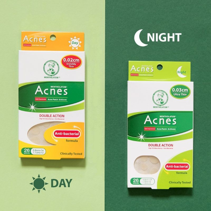Mentholatum Acnes Anti-Bacterial Acne Patch 26pcs | Shopee Singapore
