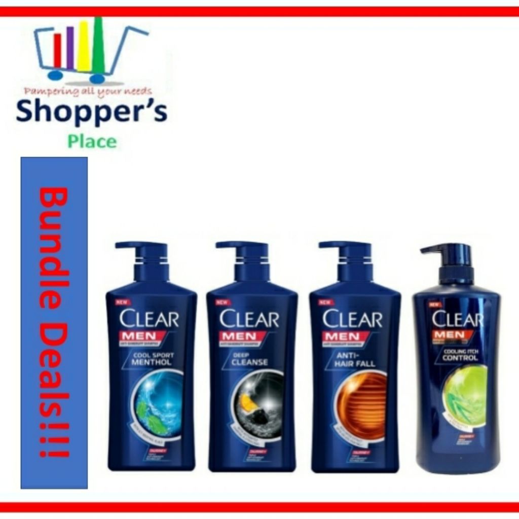 Clear Men Shampoo 700ml/650ml/630ml - 4 Variants | Shopee Singapore