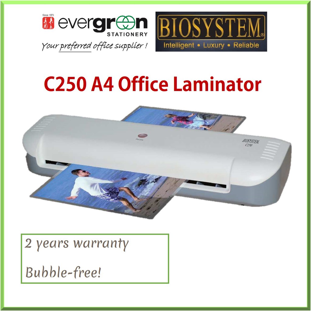 Biosystem C250 A4 Office Laminator | Shopee Singapore