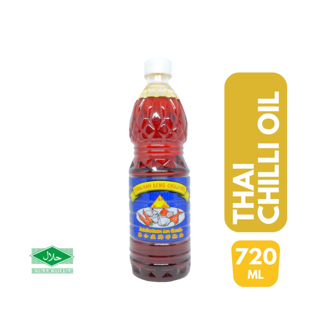 Thai Chilli Oil Chua Hah Seng (720ml) [Halal] | Shopee Singapore
