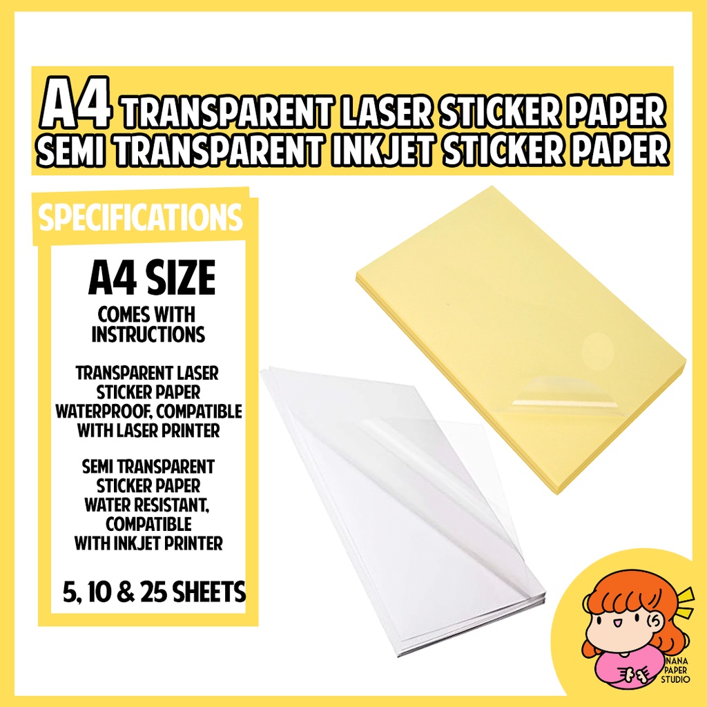 transparent sticker - Prices and Deals - Jan 2023 | Shopee Singapore
