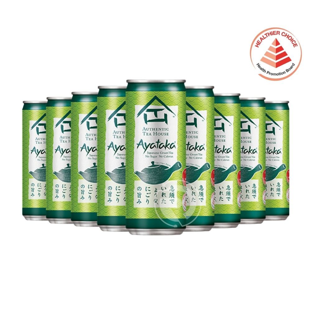 Authentic Tea House Ayataka Japanese Green Tea (300ml x 24 Cans ...