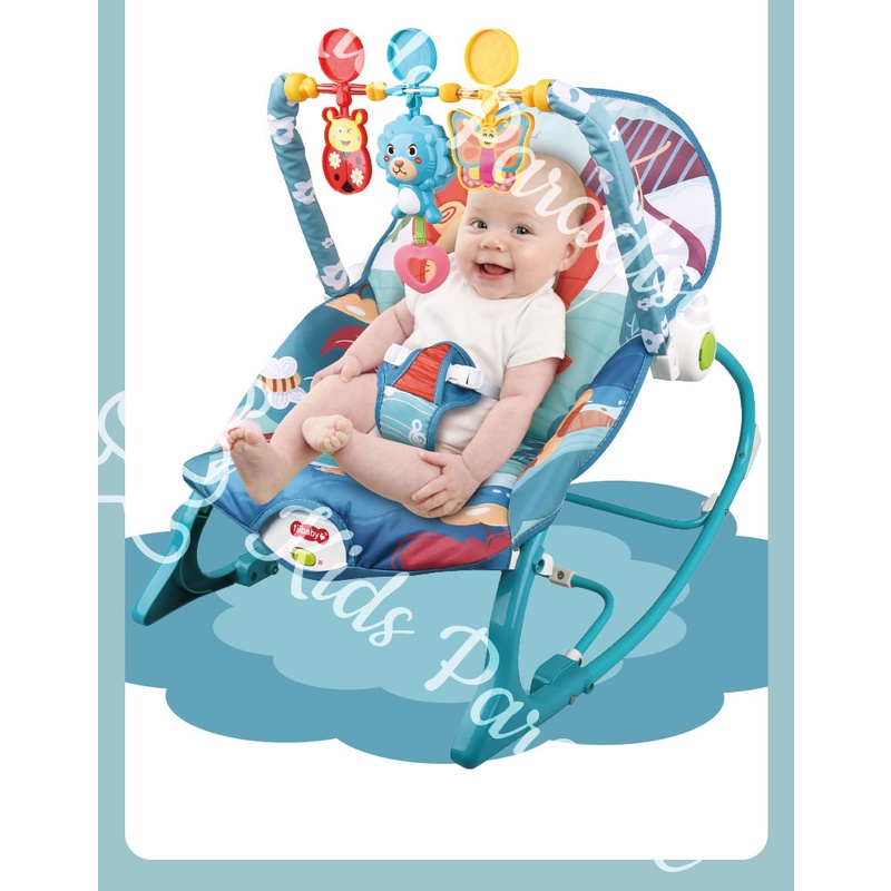 Baby Rocker Chair Cute Fun Lion Rocker Washable Seat Belt Vibration ...