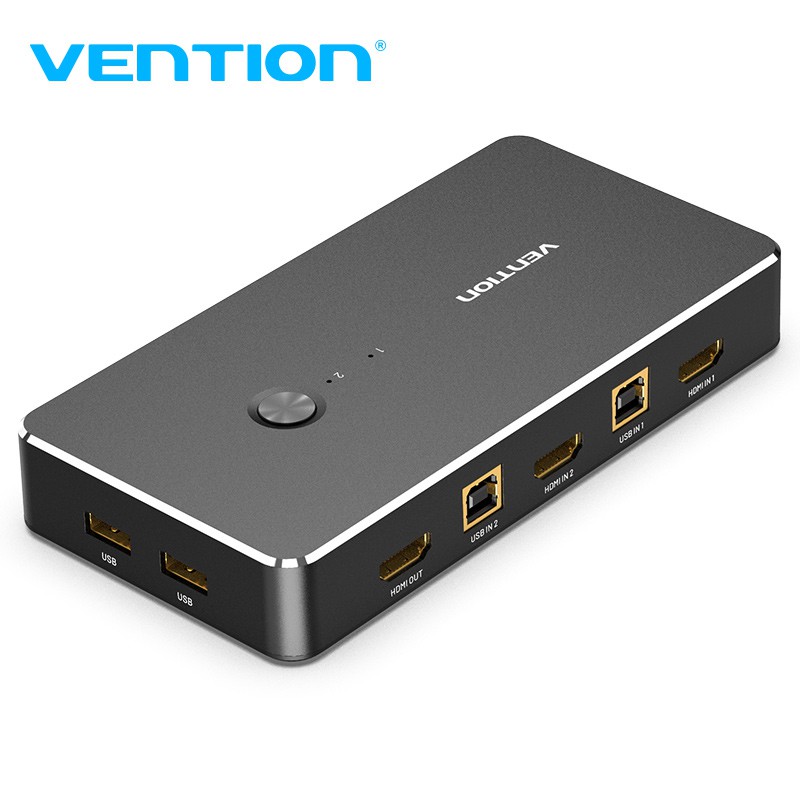 Vention HDMI KVM Switch 4K Ultra HD HDMI Switcher 4K TV KVM Spliiter ...