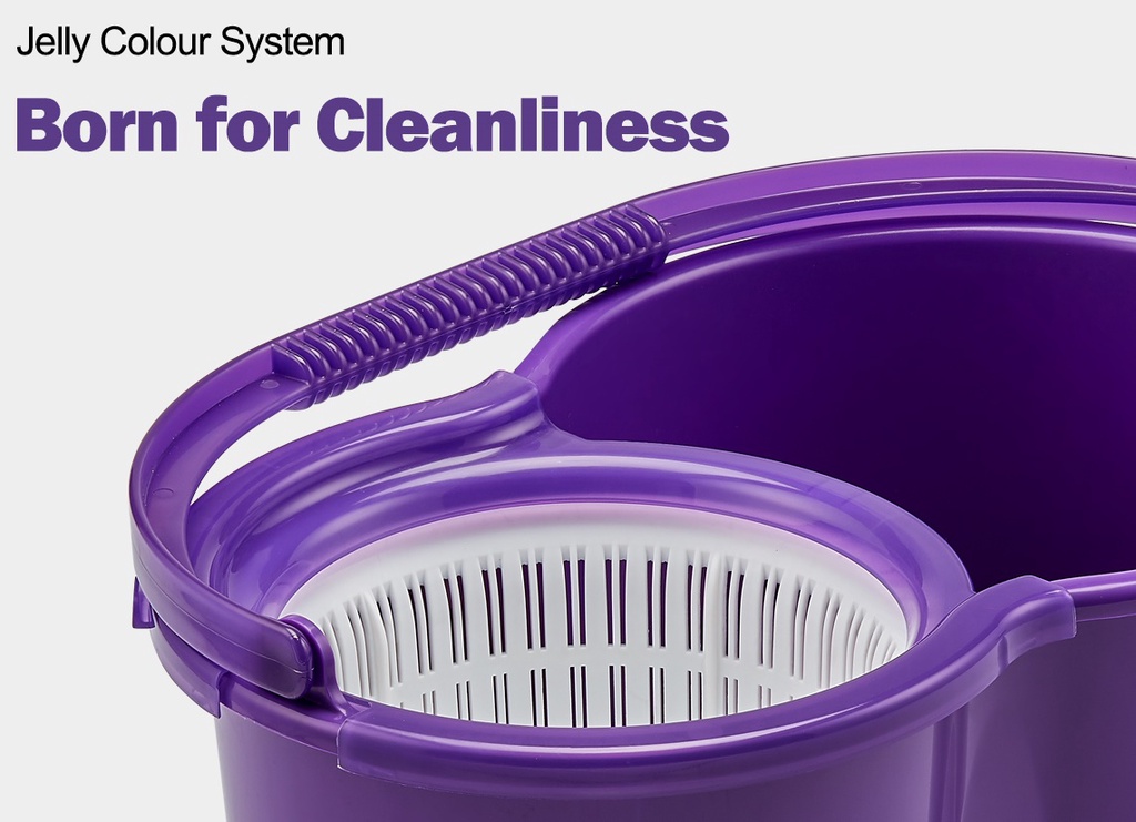 [SupaMop] Classic SH-350-8 Hand Press Spin Mop Set 1 Year Warranty Free ...