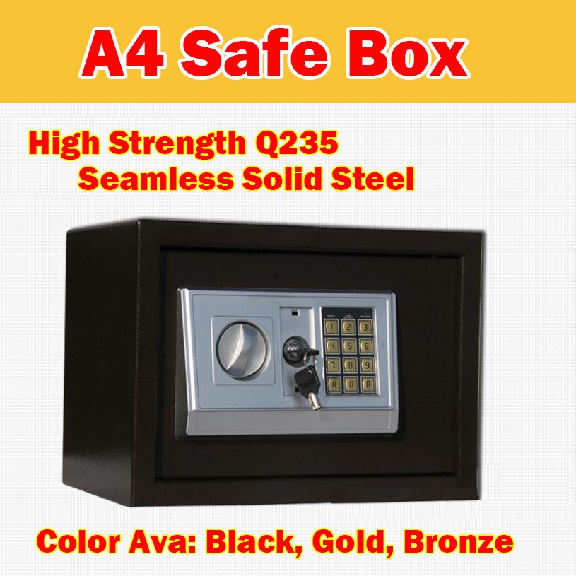 【Type A】Large Size Digital Security Safety Safe Box | Shopee Singapore