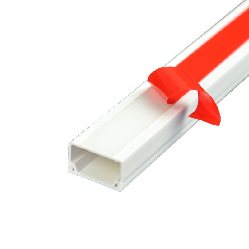 PVC Trunking Open-Mounted Square with Glue Open Trunking Invisible ...
