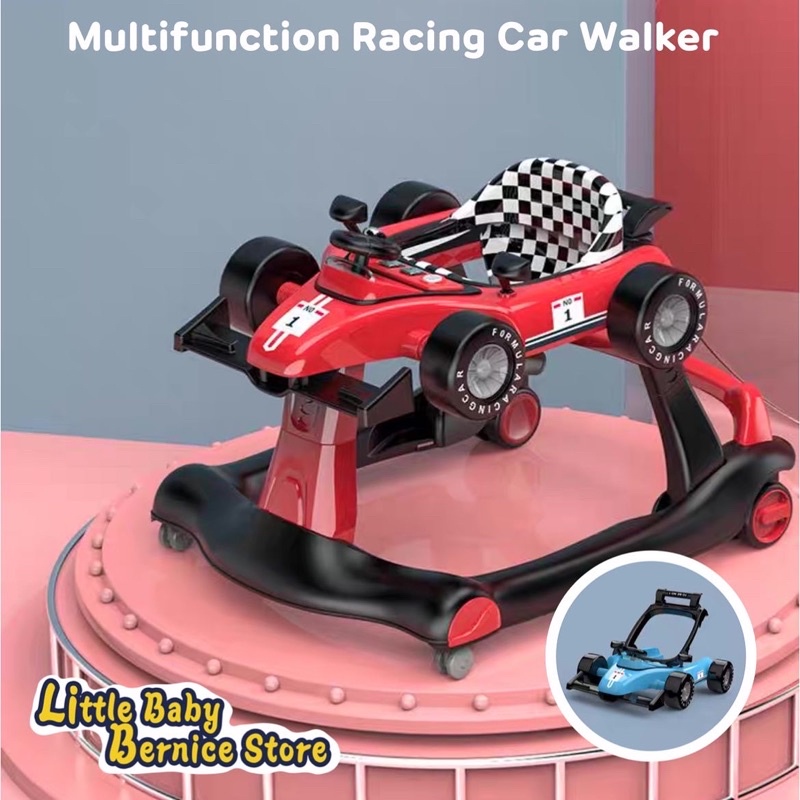 Latest multifunction racing car baby walker! | Shopee Singapore