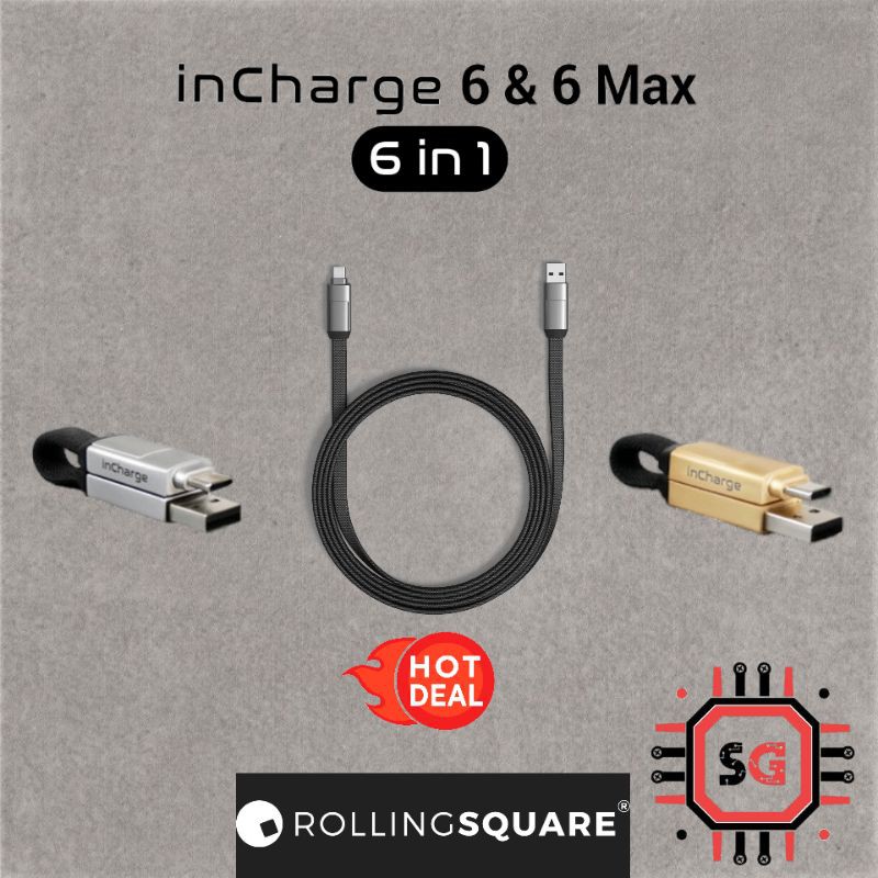 inCharge 6 Cable Original | Shopee Singapore