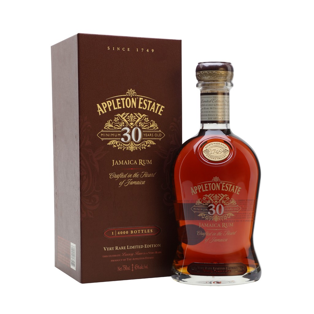 Appleton Estate Very Rare 30 Year Old Jamaican Rum LIMITED EDITION ...