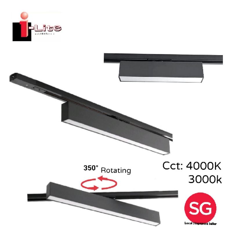 LED LINEAR DIFFUSER TRACK LIGHTING 10W / 20W | Shopee Singapore