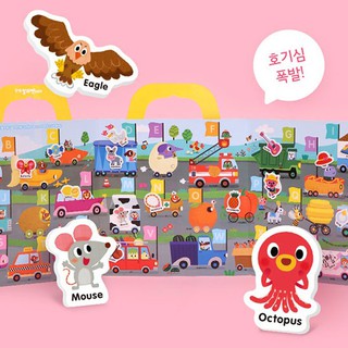 Pinkfong Alphabet Stickers Official Baby Shark Family English Study ...