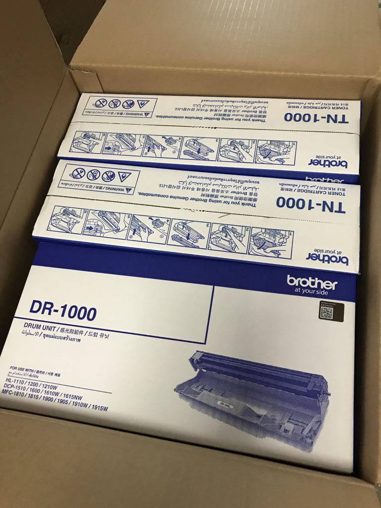 Original Brother DR-1000 Drum Unit DR1000 Drum 1000 | Shopee Singapore