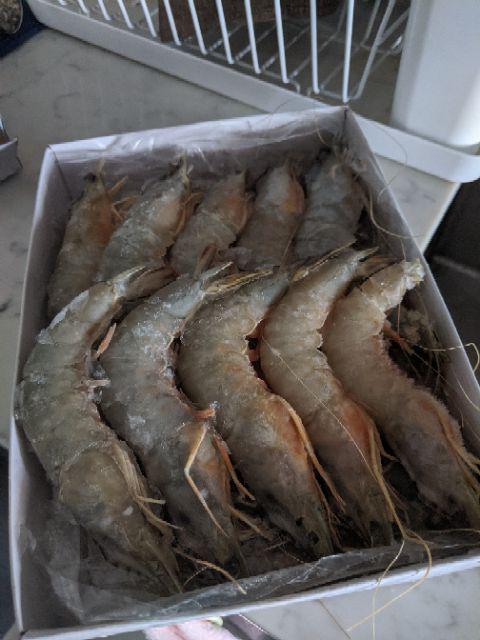 [Lian Huat Seafood] Frozen Angka Prawn 1kg | Shopee Singapore